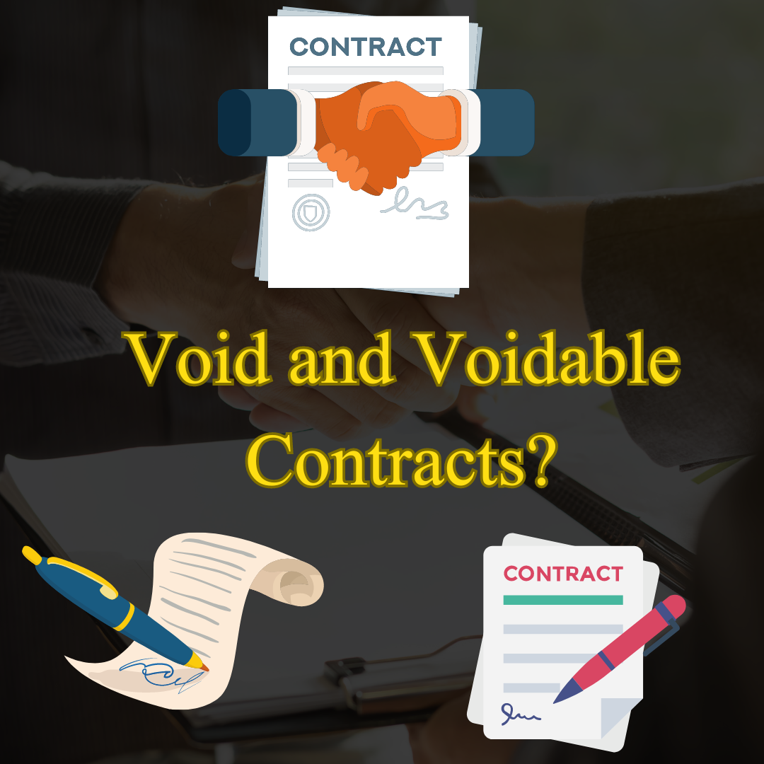 Void and Voidable Contracts in Pakistan? - Games of Law